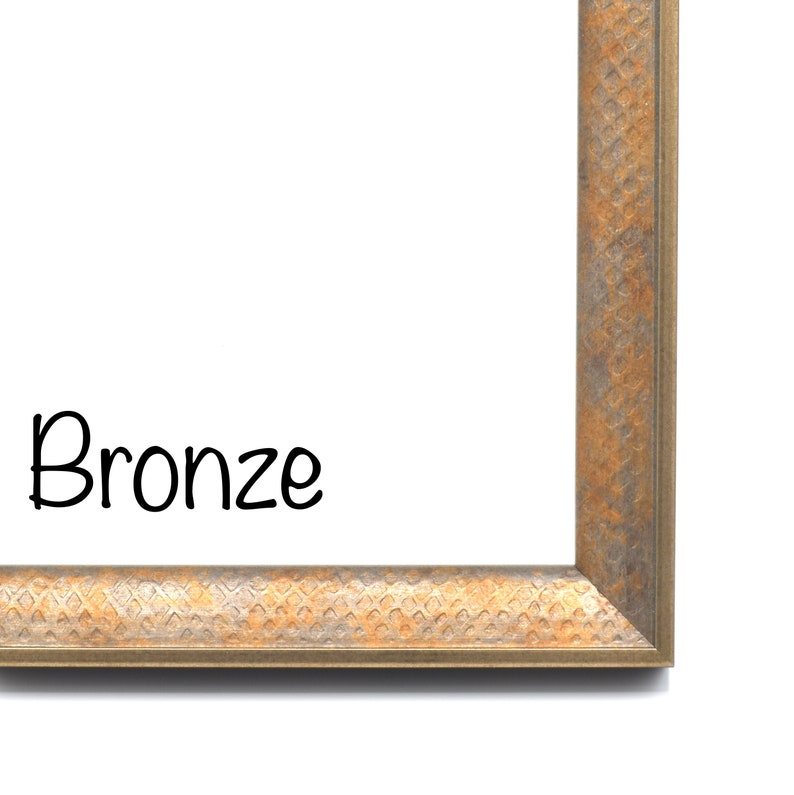 Foiled Metallic Picture Frame Decorative Modern Custom Frames - Etsy