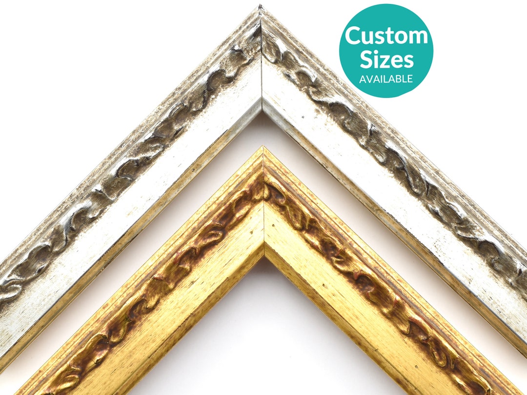 Decorative Salon Picture Frame With UV Acrylic Glass Cover Ready to ...