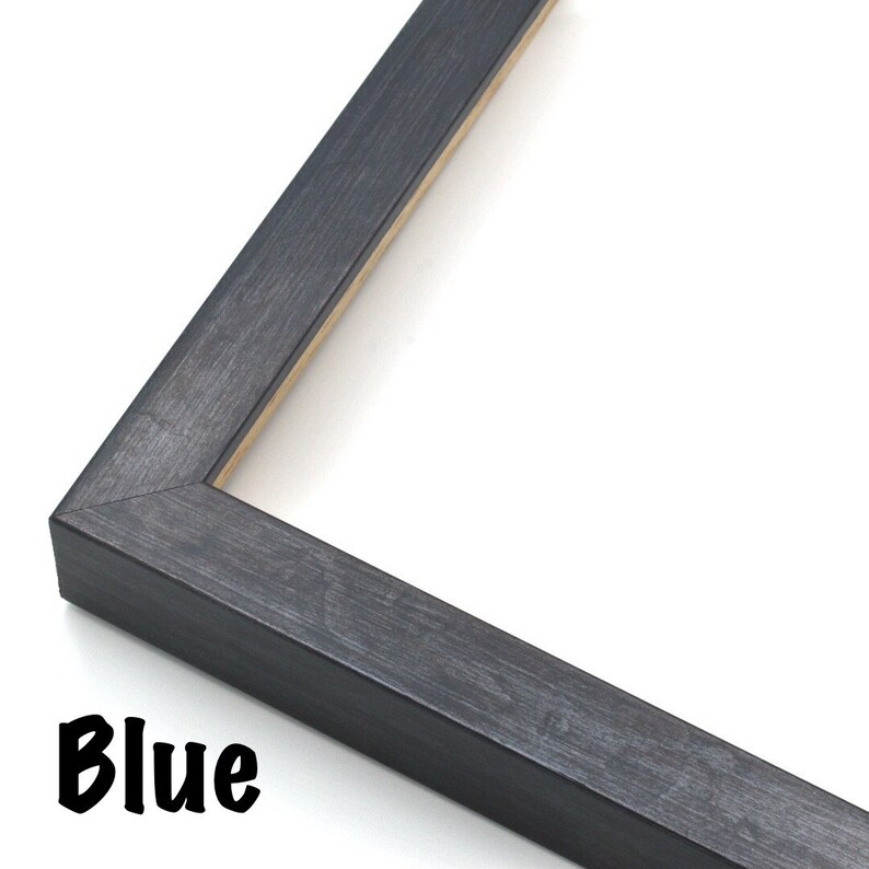 Steel Wood Metallic Picture Frame Modern Custom Frames for - Etsy