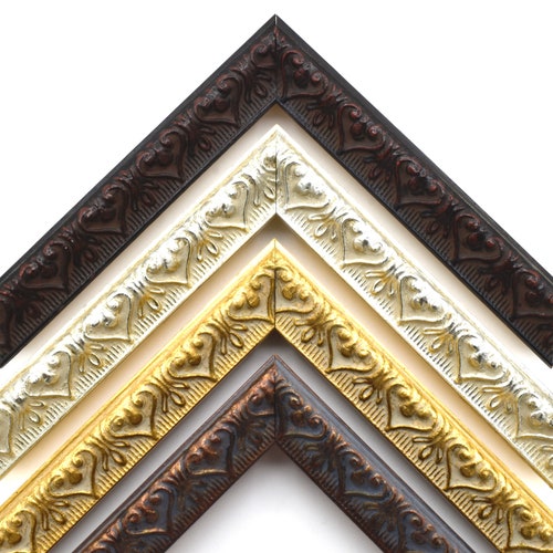 Decorative Ornate Picture Frame Elegant Wood Custom Frames - Etsy