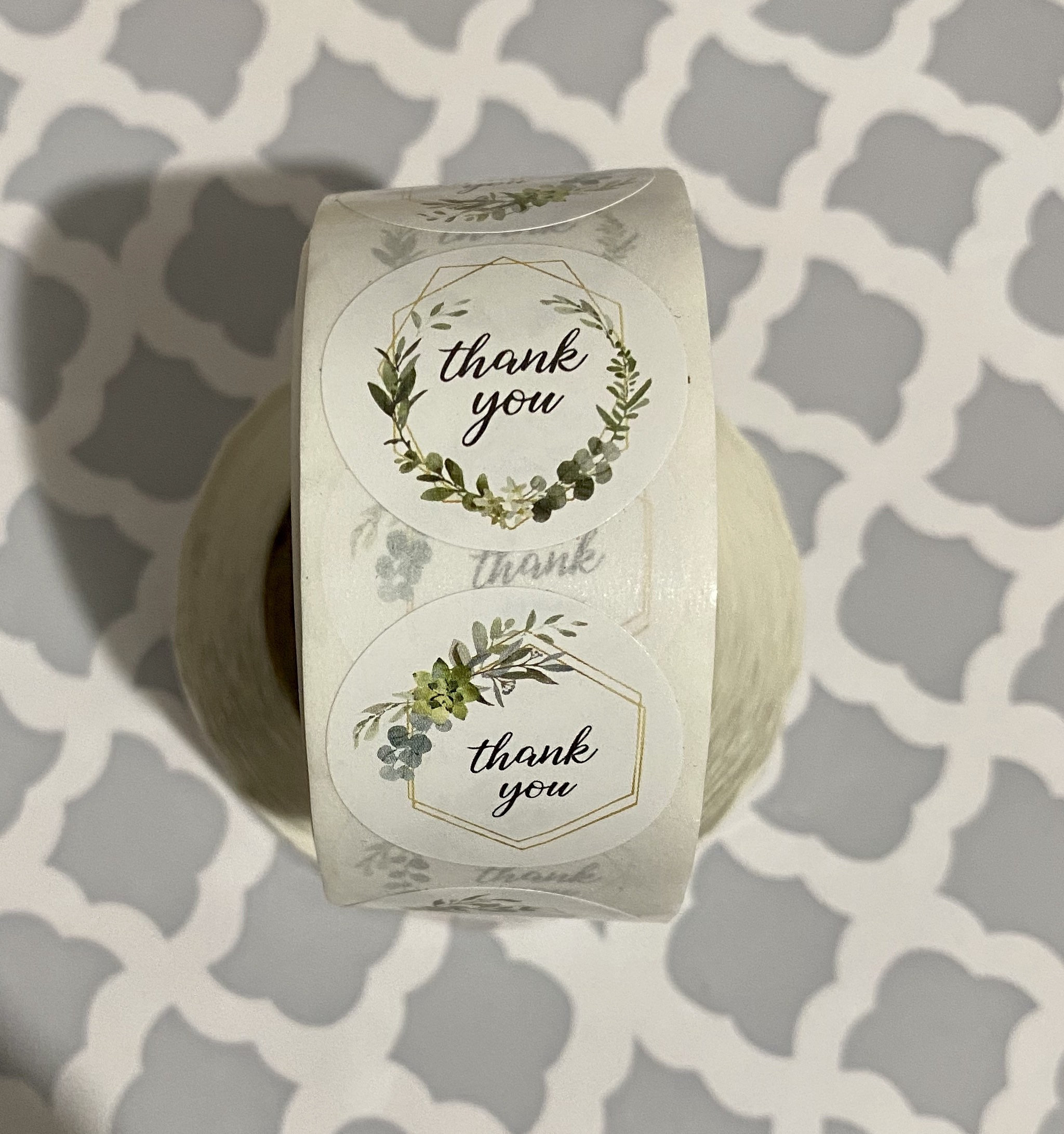 Thank You Stickers - Etsy