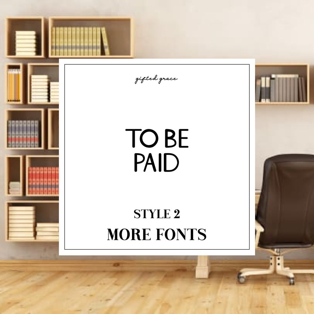 Office Label Set Pack of 5 10 Study Filing Containers Cupboard Labels ...