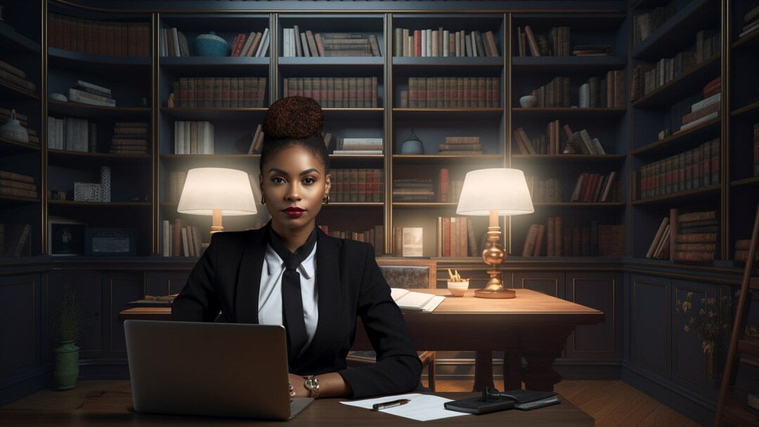 Enchanting Ai-generated Zoom Background High Quality Bookshelf Images ...