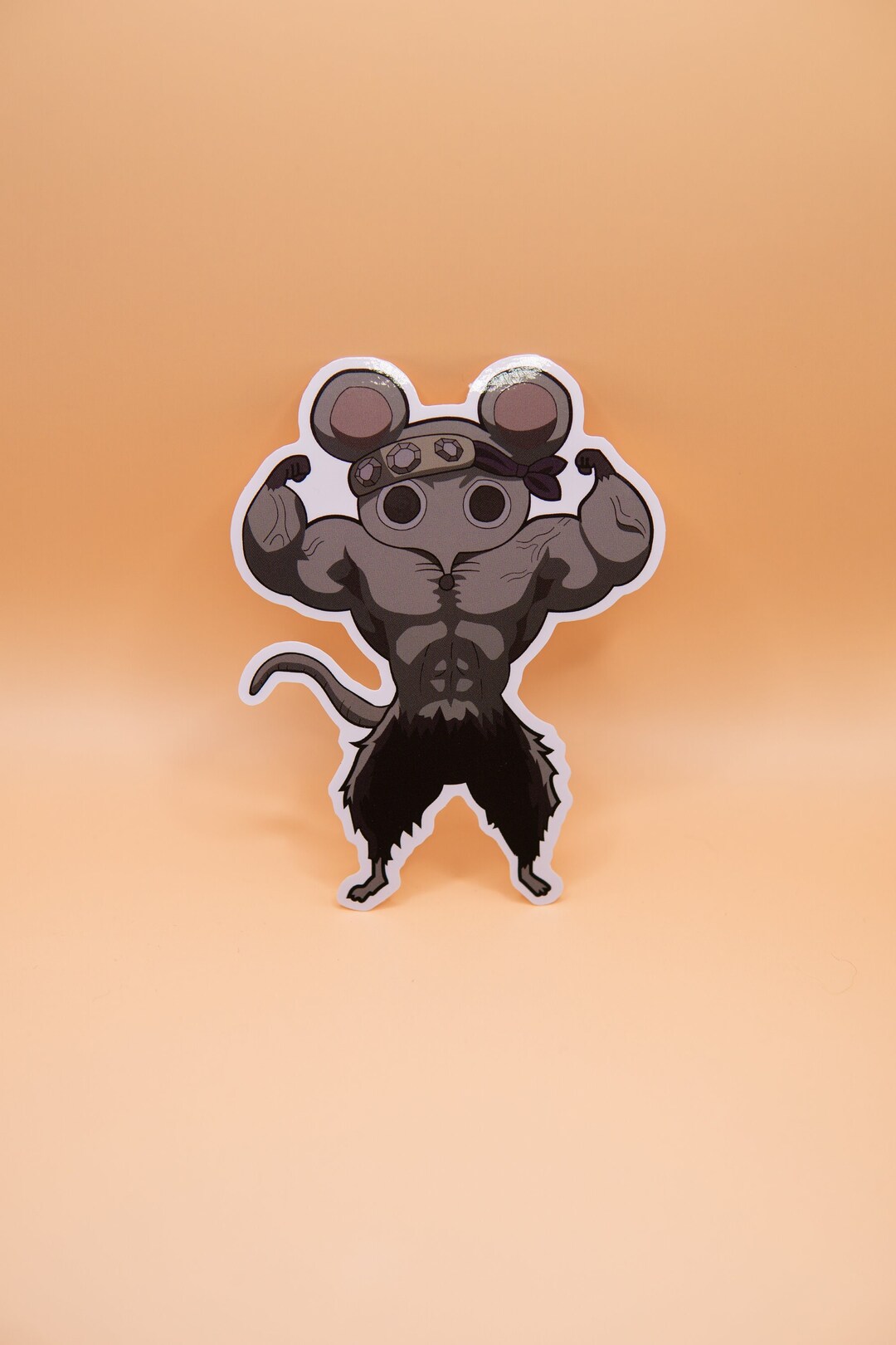 Anime Sticker | Muscle Mice Vinyl | Demon - Etsy