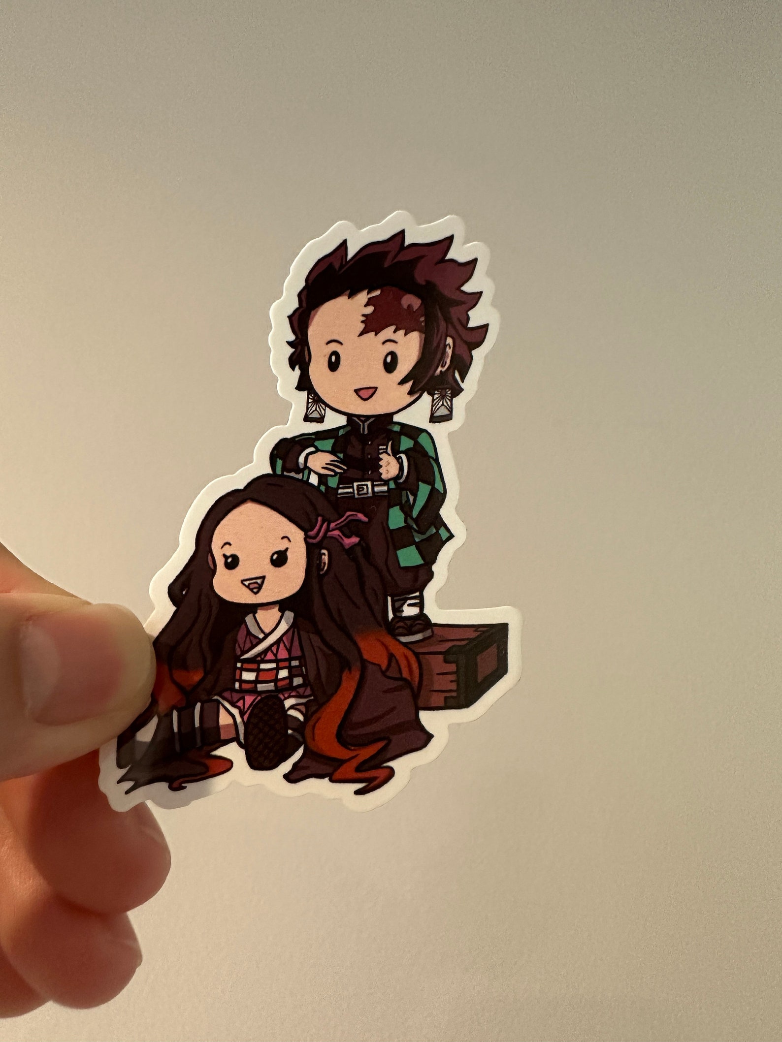 Demon Sticker Anime Sticker Demon Slay Sticker Tengen - Etsy