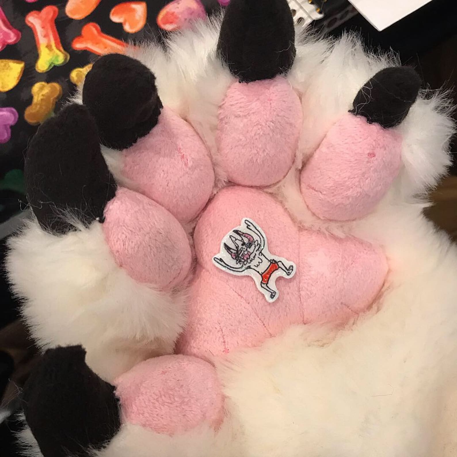 Ark's 5-finger Puffy Handpaw Sewing Pattern with | Etsy