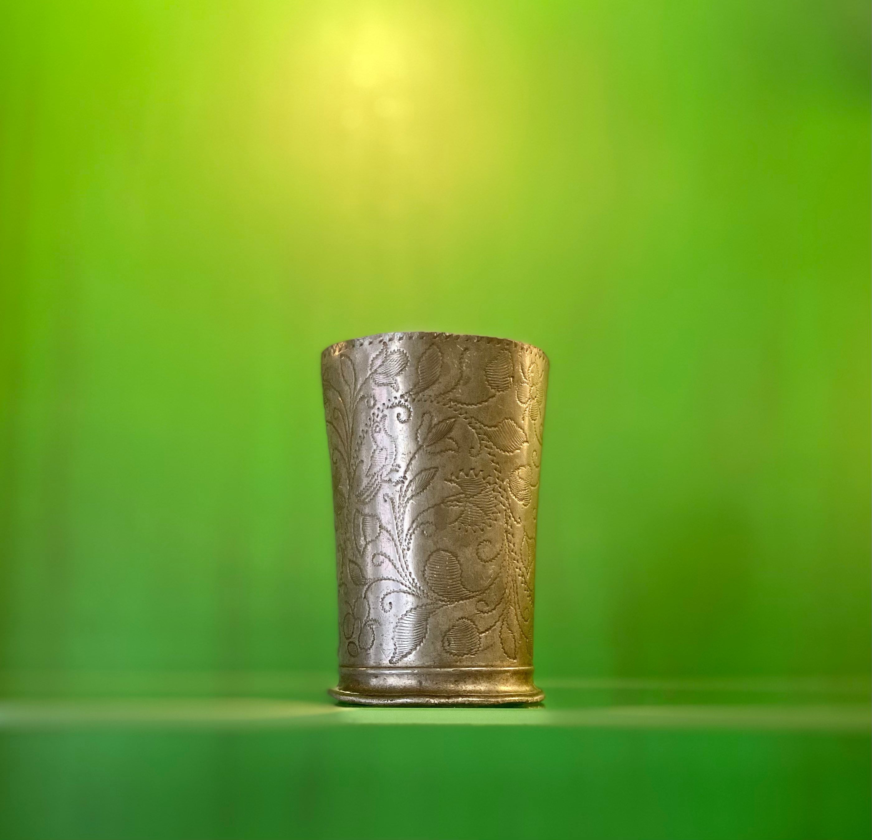 18th Century Dutch Pewter Beaker Antique Pewter Beaker With | Etsy