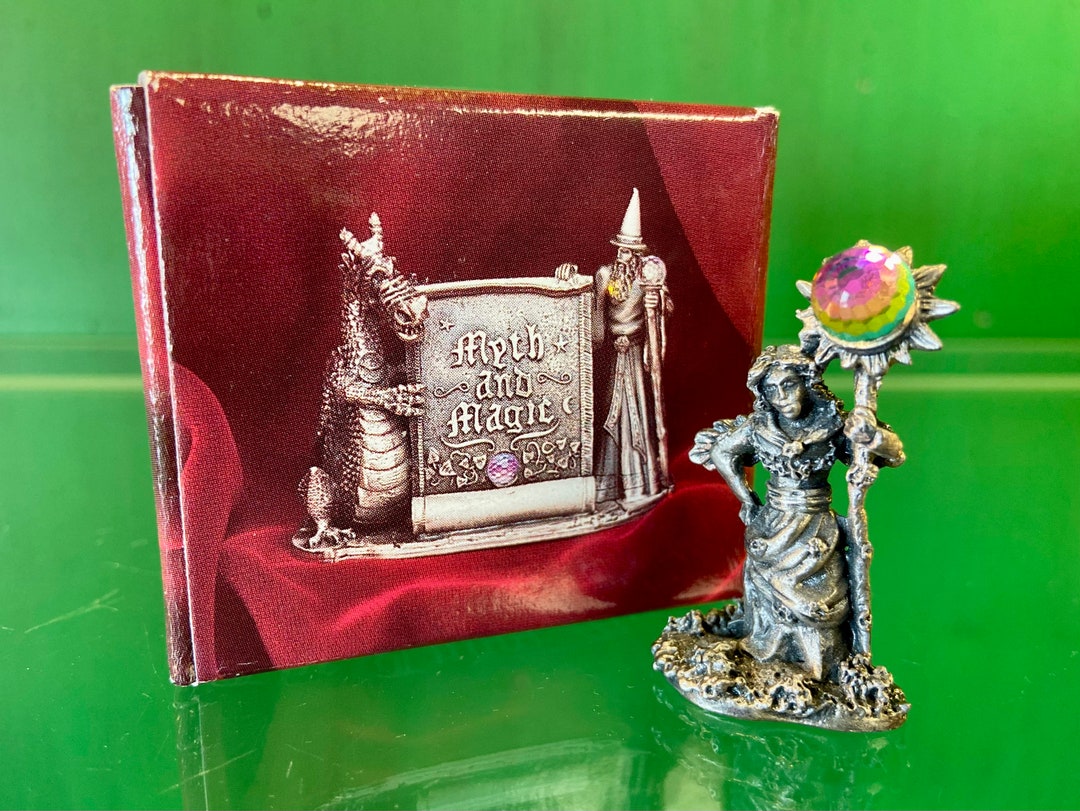 The Tudor Mint, Myth and Magic, Pewter and Crystal, Queen Fairy Figure ...