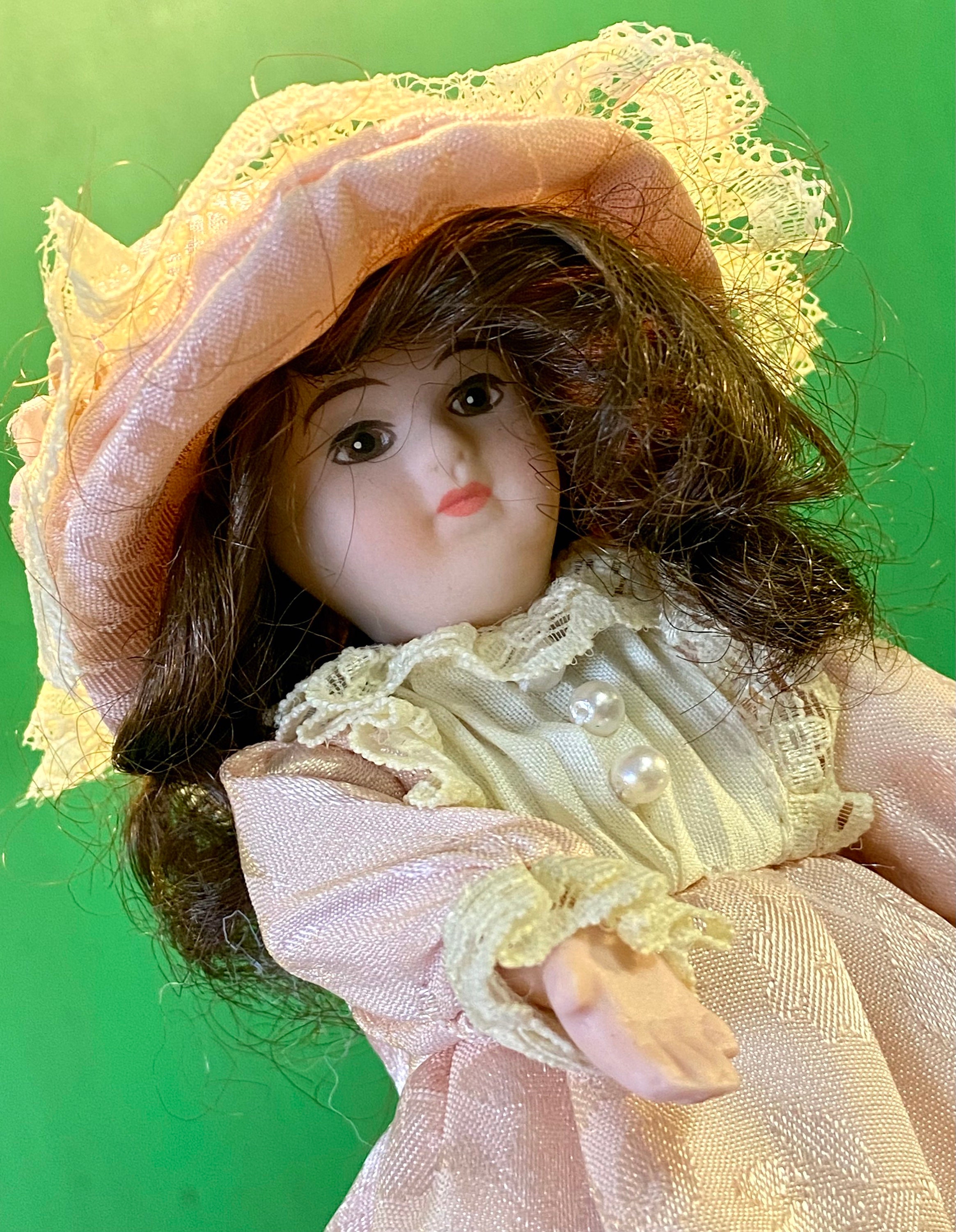 Vintage Musical Doll Collectible Hand Painted Porcelain Doll - Etsy