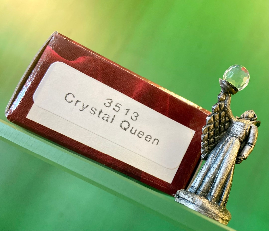 The Tudor Mint, Myth and Magic, Pewter and Crystal, Queen Figure ...