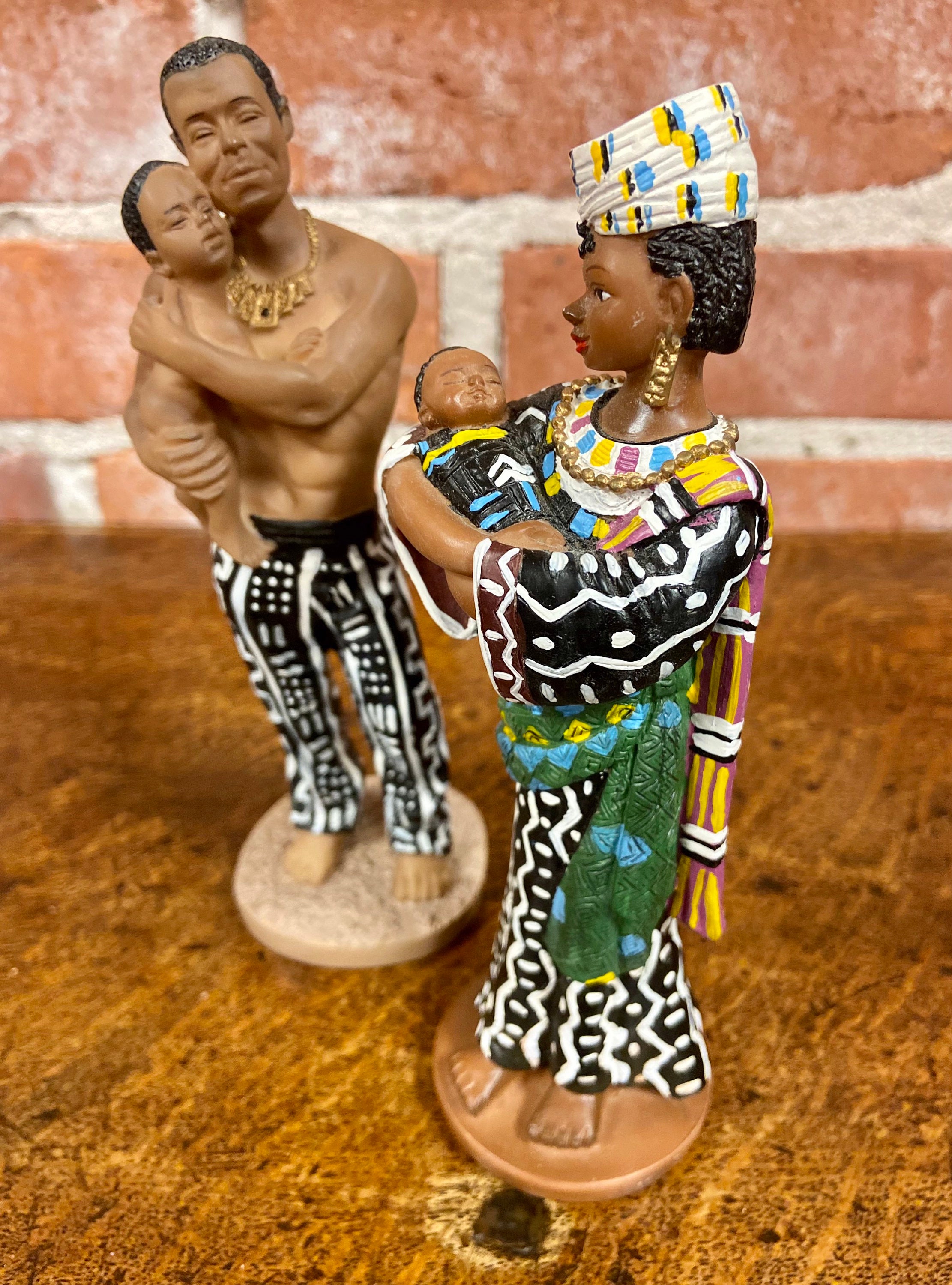 Vintage African American Family Collectible Figurines African - Etsy