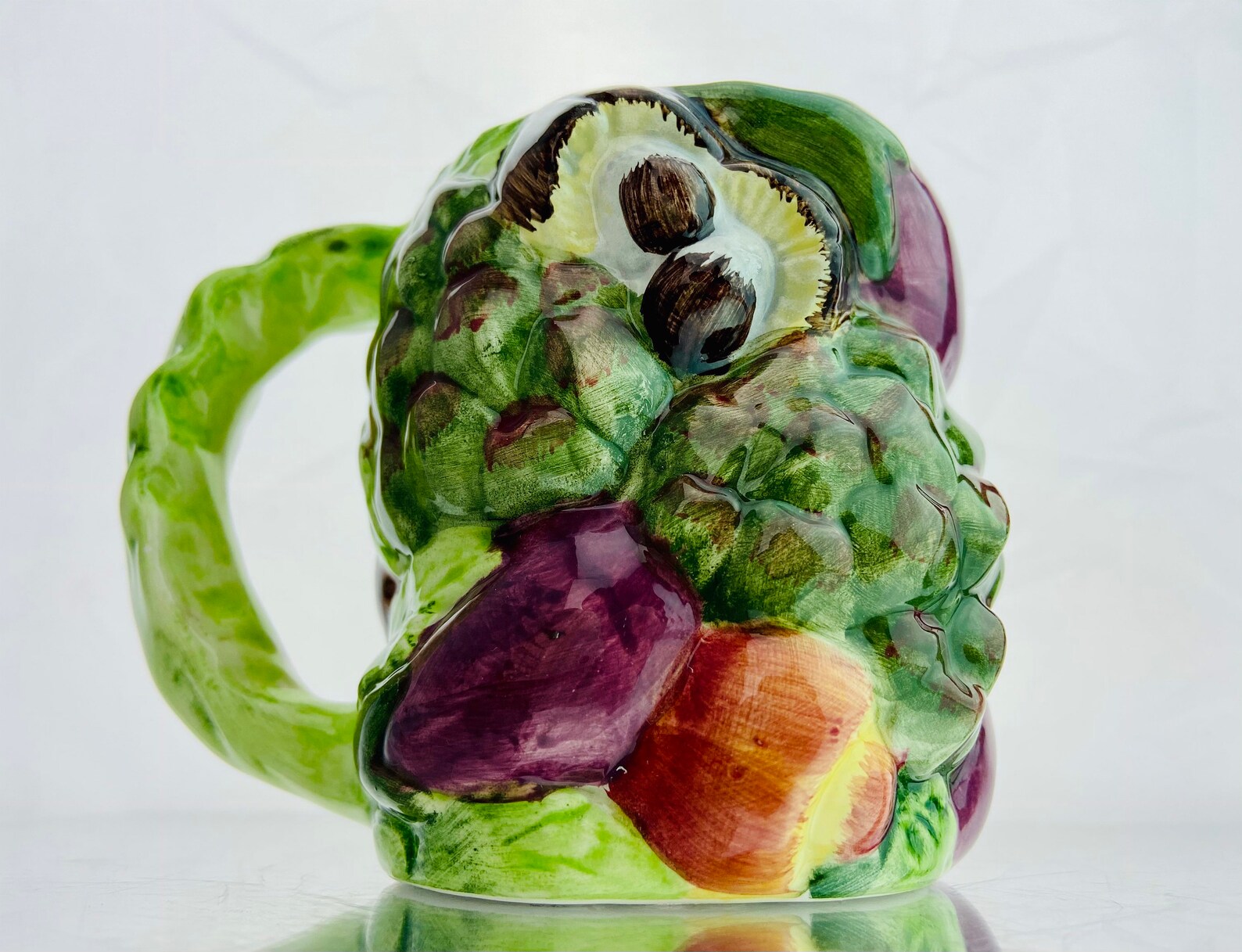 Vintage Hand Painted Garden Vegetables Ceramic Mug World - Etsy UK