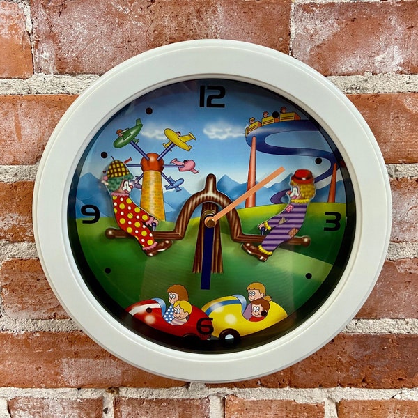 Vintage Clowns Clock - Etsy