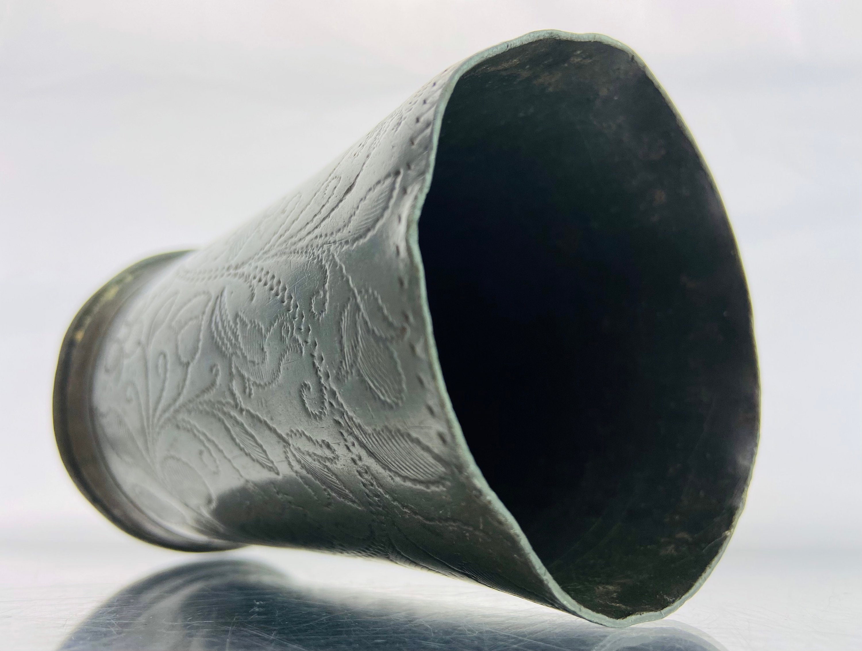 18th Century Dutch Pewter Beaker Antique Pewter Beaker With | Etsy