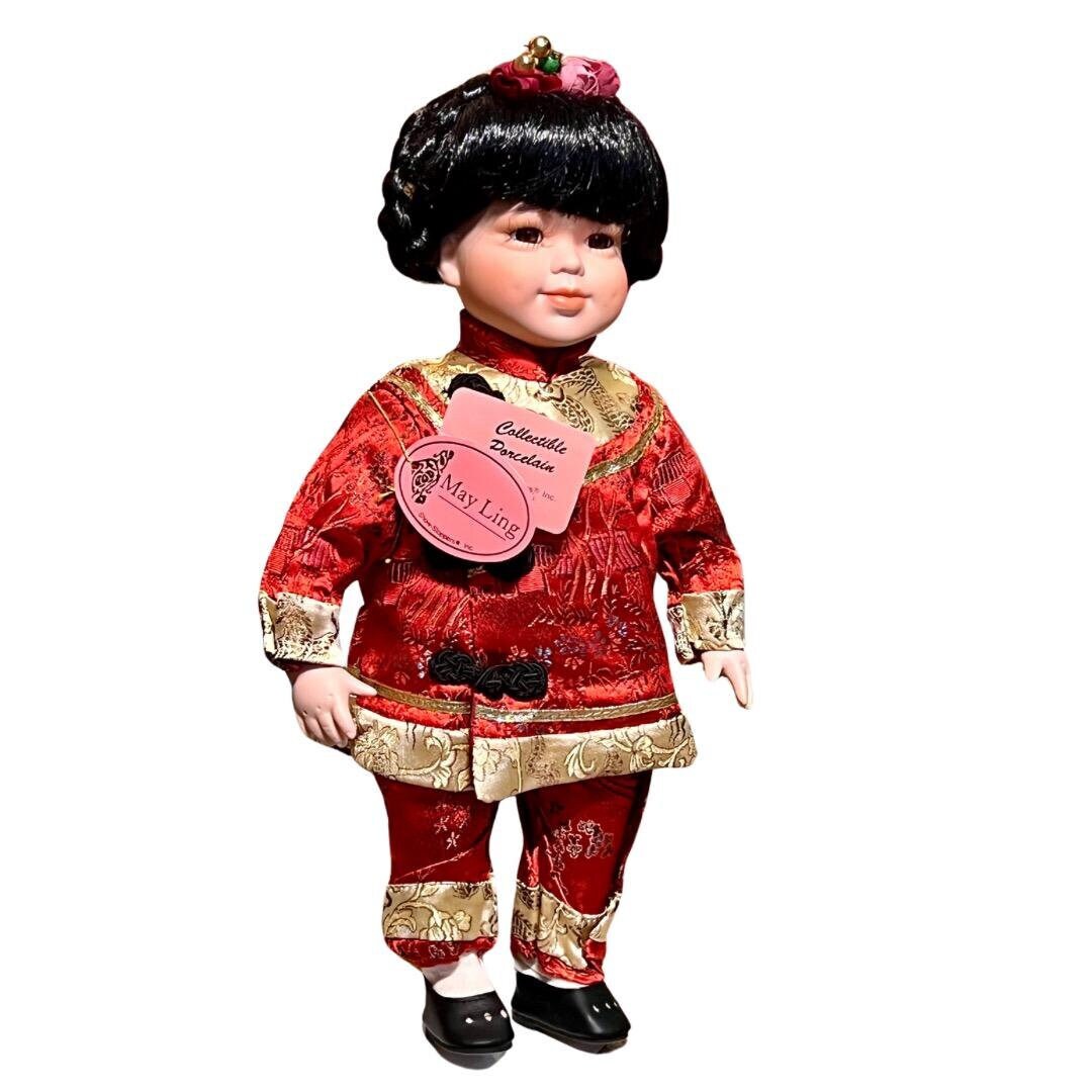 Vintage May Ling Chinese Empress Porcelain Doll - Show-stoppers (new in ...