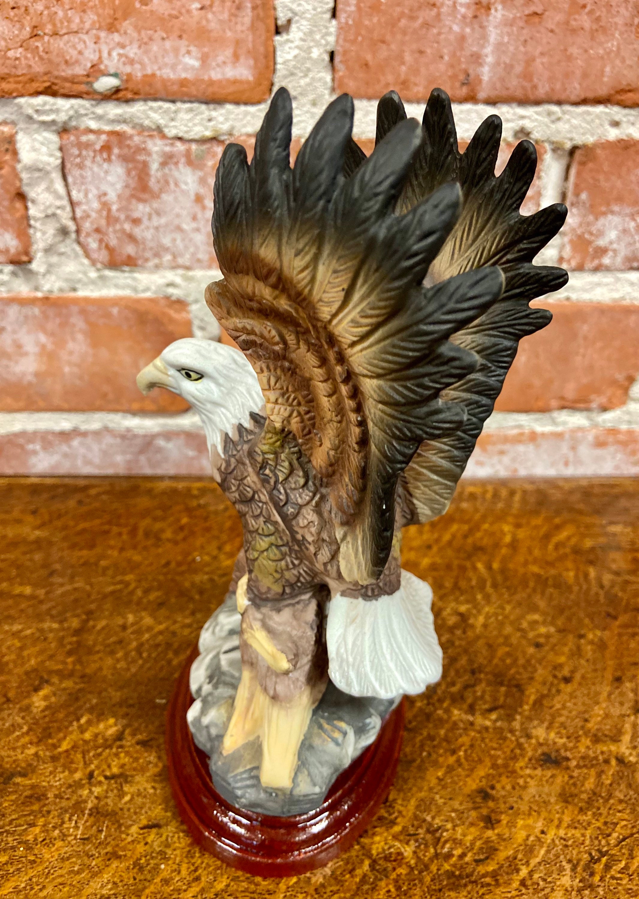 Vintage Porcelain Eagle Hand Painted American Bald Eagle | Etsy