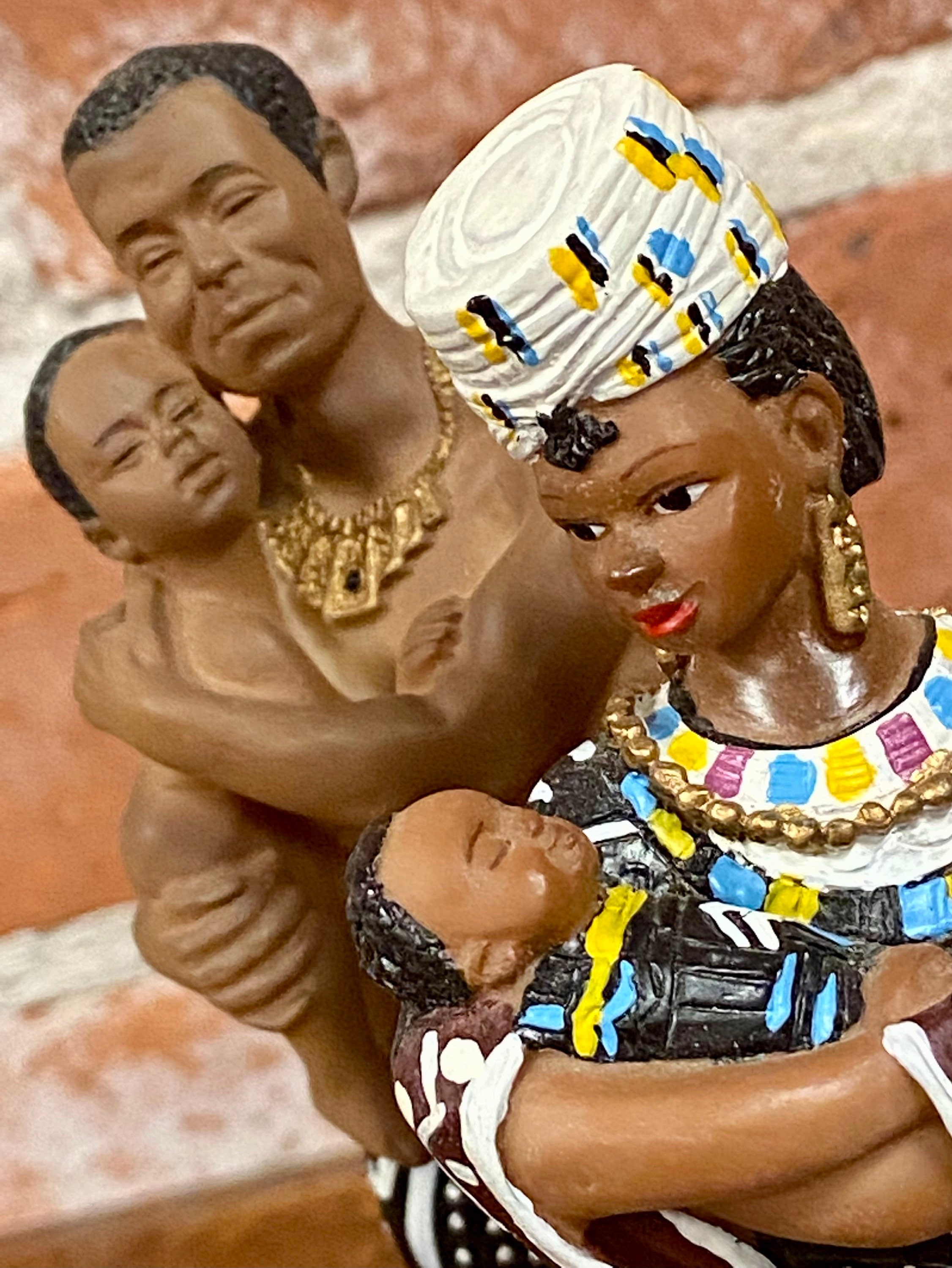 Vintage African American Family Collectible Figurines African - Etsy