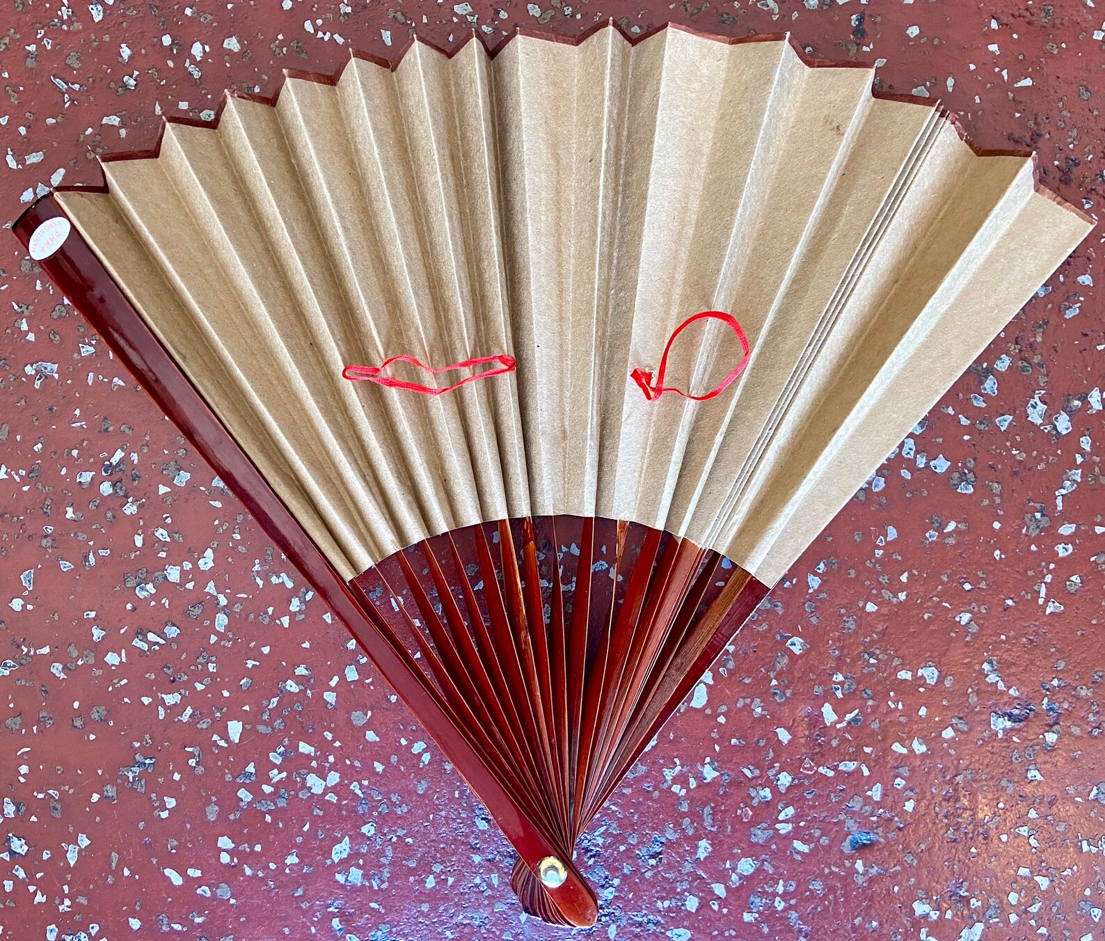 Vintage Oriental Wall Fan Art Asian Wall Hanging Fan - Etsy