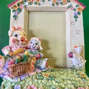 Vintage Children's Photo Picture Frame, Photo Frame That Plays Music ...