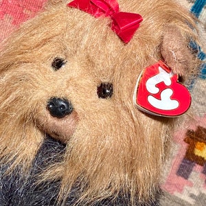 Vintage Ty Dog, Ty Classic, Ty Yappy the Dog, Ty Plush Dog Stuffed Animal, Vintage Classic ...