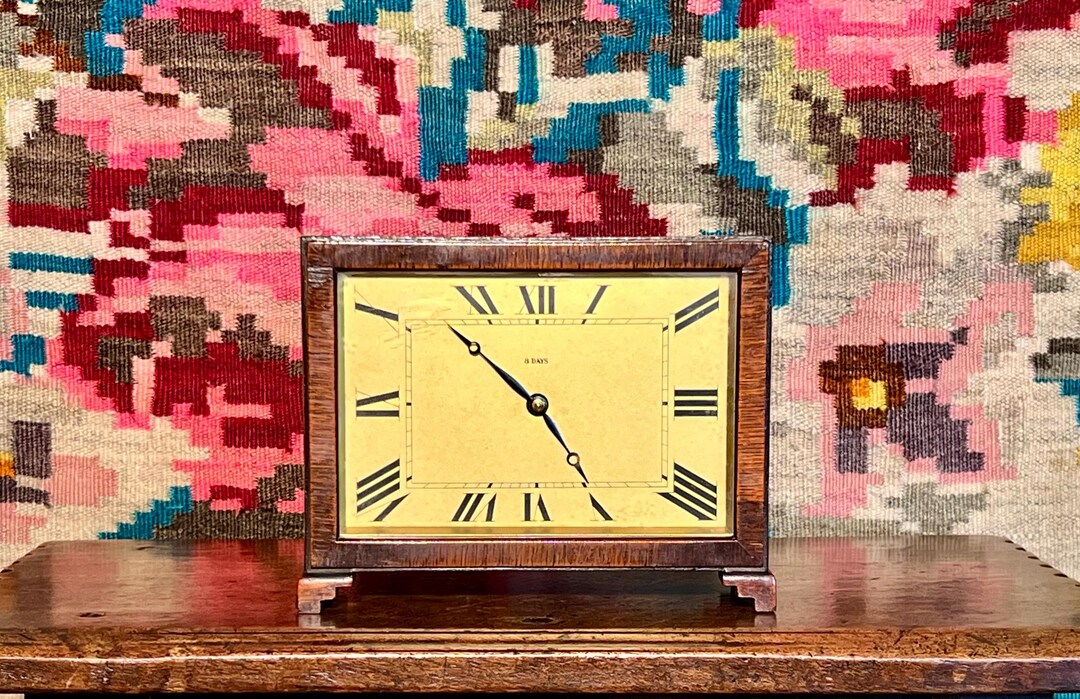 Bravingtons Ltd of King’s Cross and Ludgate Hill Art Deco 8 Day Clock ...