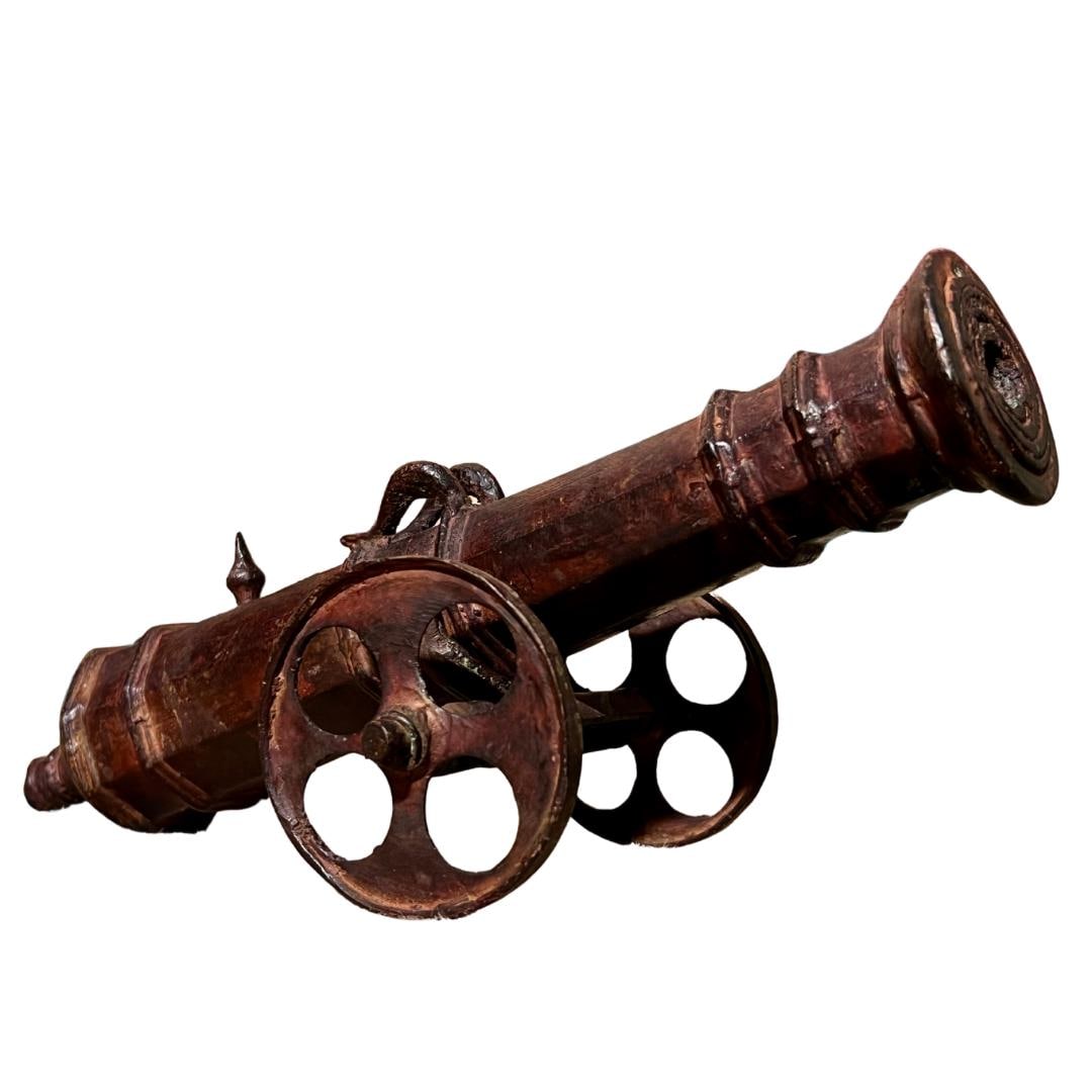 19th Century Small-size Lantaka Bronze Cannon, Antique Decorative ...