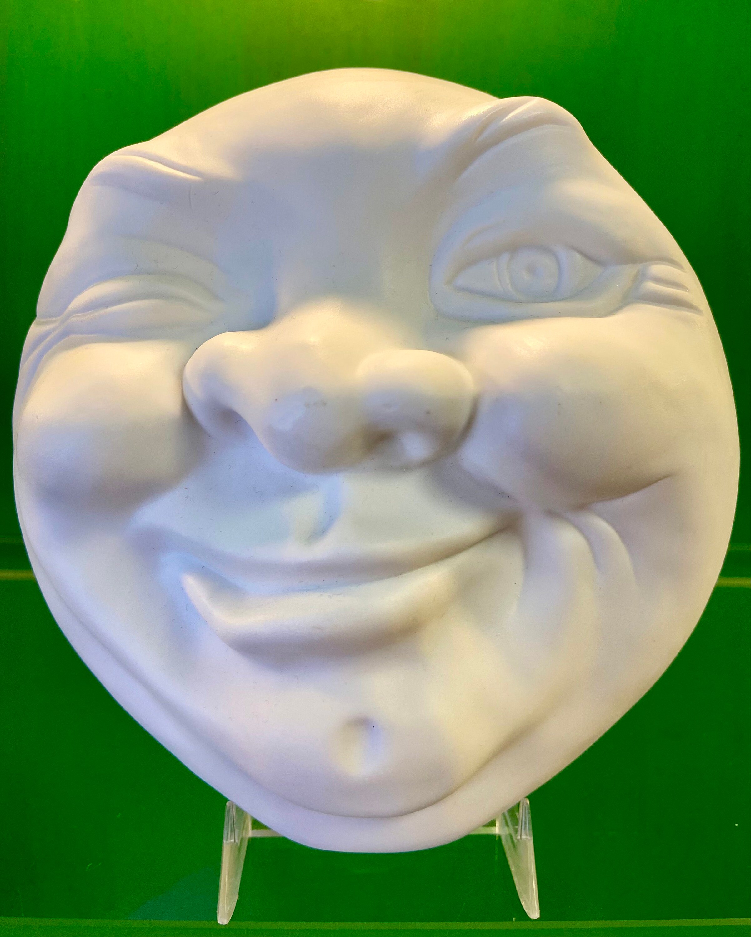 Vintage Man In The Moon Face Lamp Winking Man In The Moon | Etsy