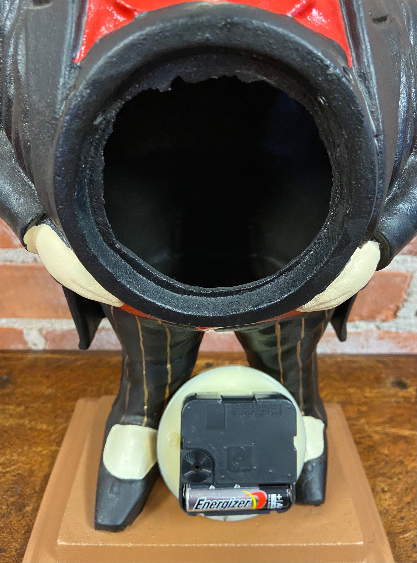 Vintage Cast Iron John Bull Clock Hand Painted Cast Iron | Etsy