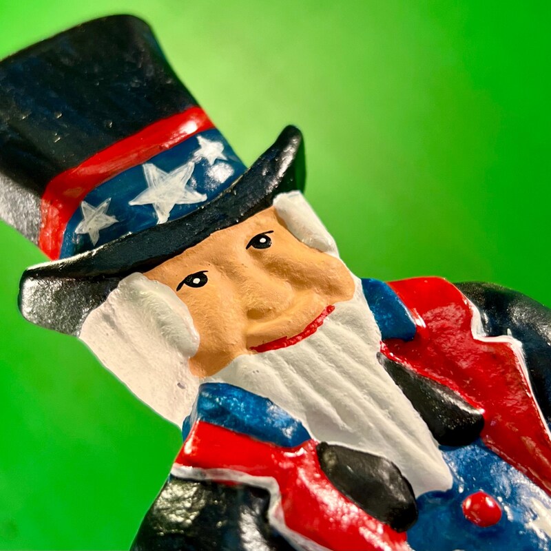 Uncle Sam Figurine - Etsy
