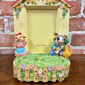 Vintage Children's Photo Picture Frame, Photo Frame That Plays Music ...