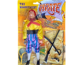 The Magnificent Pirates Vintage Toy, Collectible Action Figure, Pirate ...
