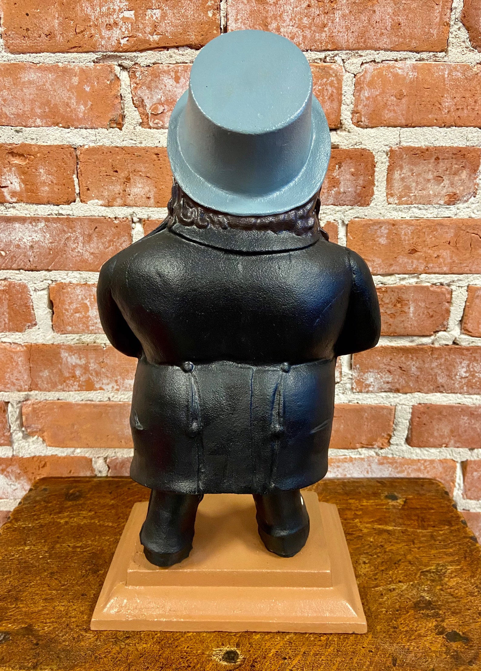 Vintage Cast Iron John Bull Clock Hand Painted Cast Iron | Etsy