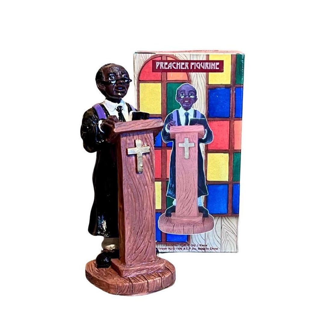 Vintage Albert Price African American Preacher Figurine - 1996 ...