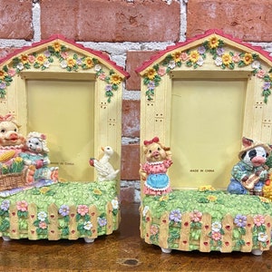 Vintage Children's Photo Picture Frame, Photo Frame That Plays Music ...