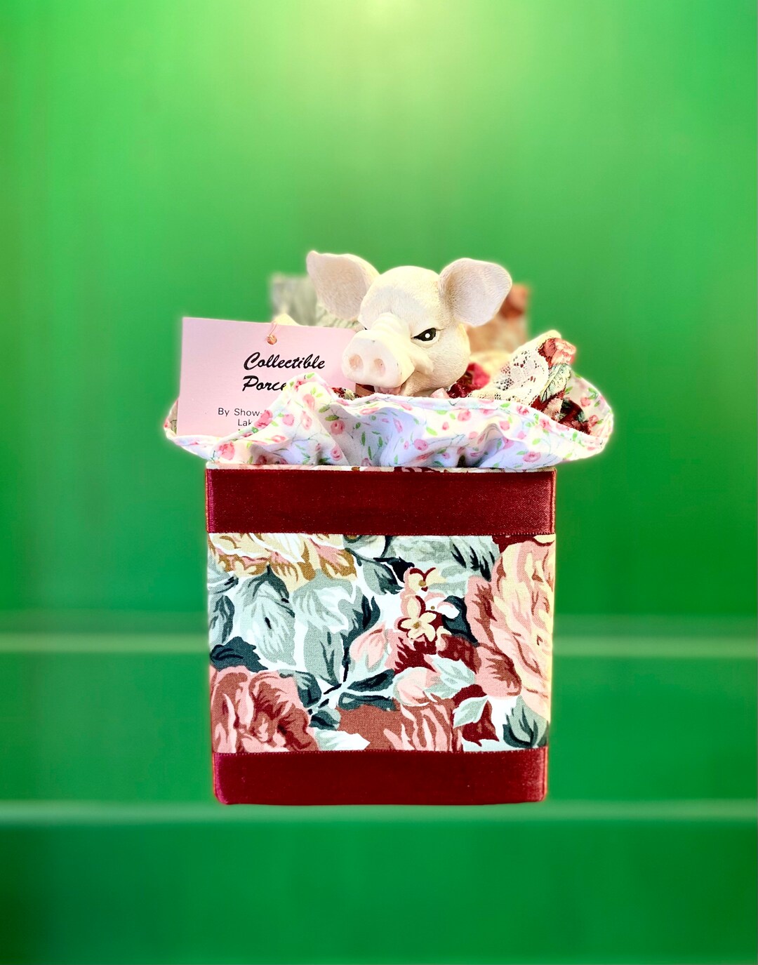 Vintage Collectible Piggy Music Box, Vintage Show-stoppers Music Box ...