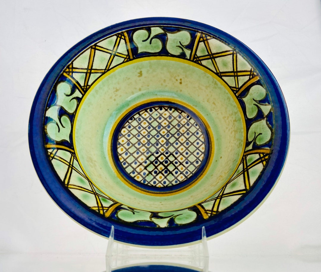 Antique Dutch Pottery Art Bowl, Antique Petrus Regout & Co Pottery Pot ...