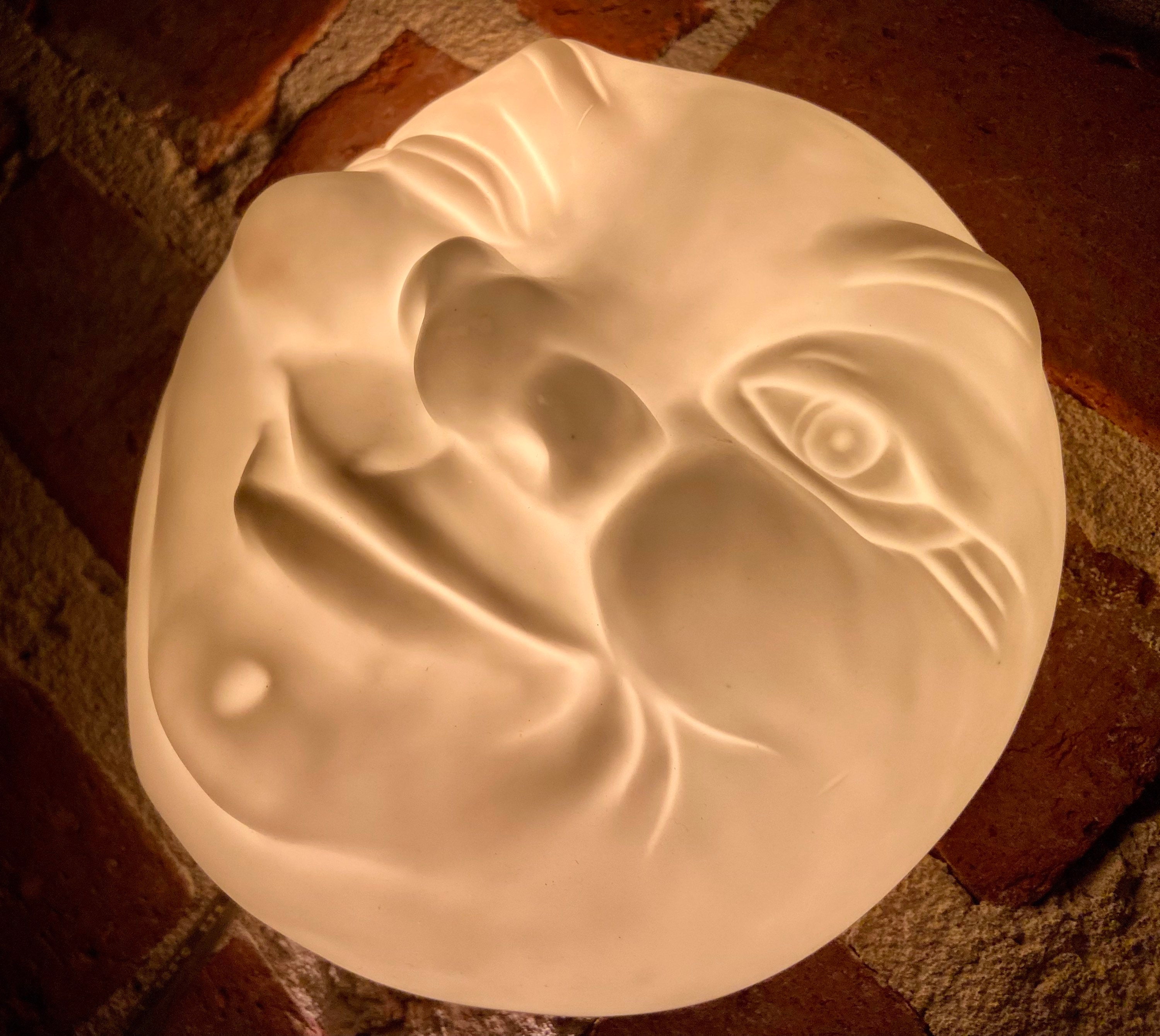 Vintage Man In The Moon Face Lamp Winking Man In The Moon | Etsy