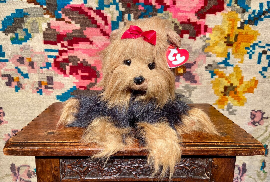 Vintage Ty Dog, Ty Classic, Ty Yappy the Dog, Ty Plush Dog Stuffed ...