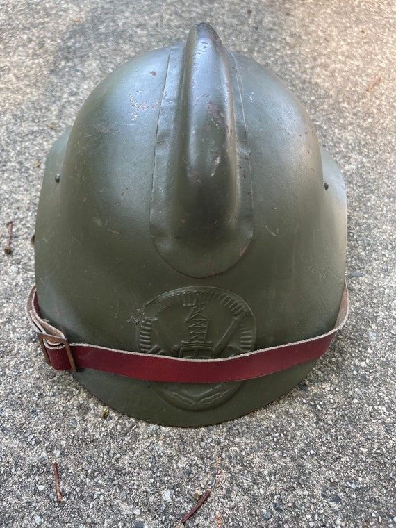 Vintage USSR Fireman Helmet Soviet Uniform - Firefigh… - Gem