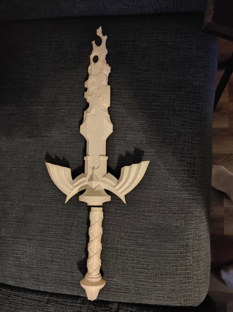 The Legend of Zelda Tears of the Kingdom Master Sword Kit UNPAINTED - Etsy