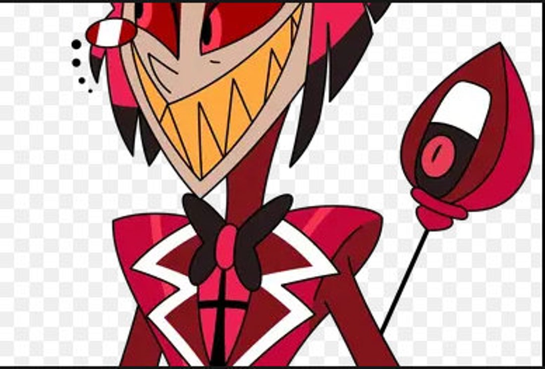 A24 Hazbin Hotel Alastor/radio Demon Microphone Staff/sceptre/cane KIT ...