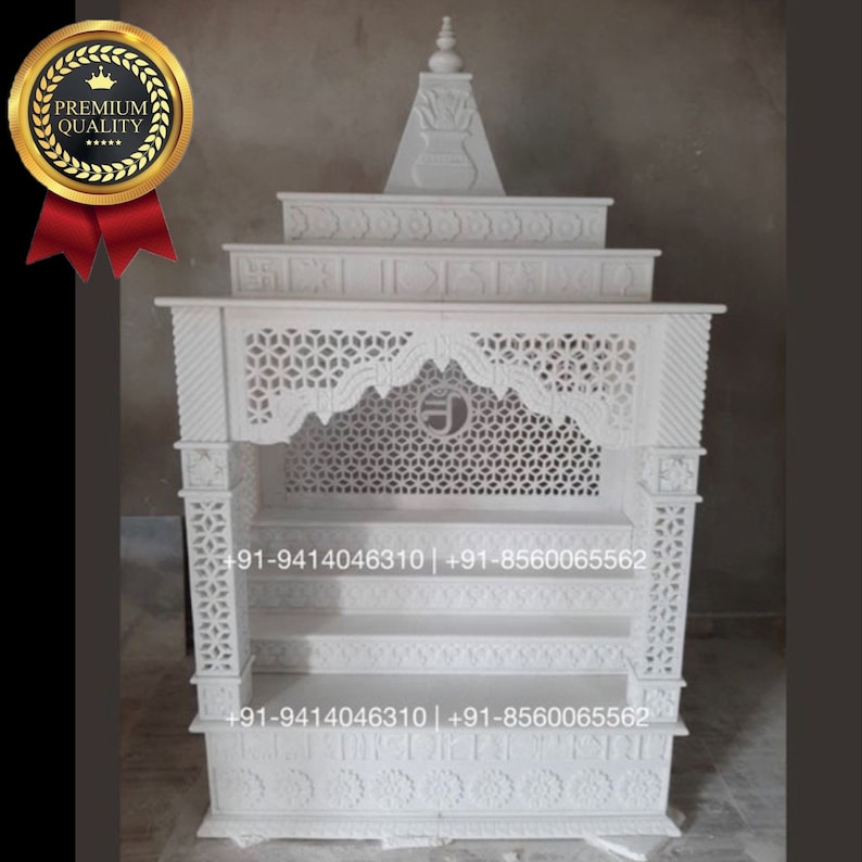 Natural Marble Religious Temple, Babaji Room, Babaji Mandir, Temple for ...