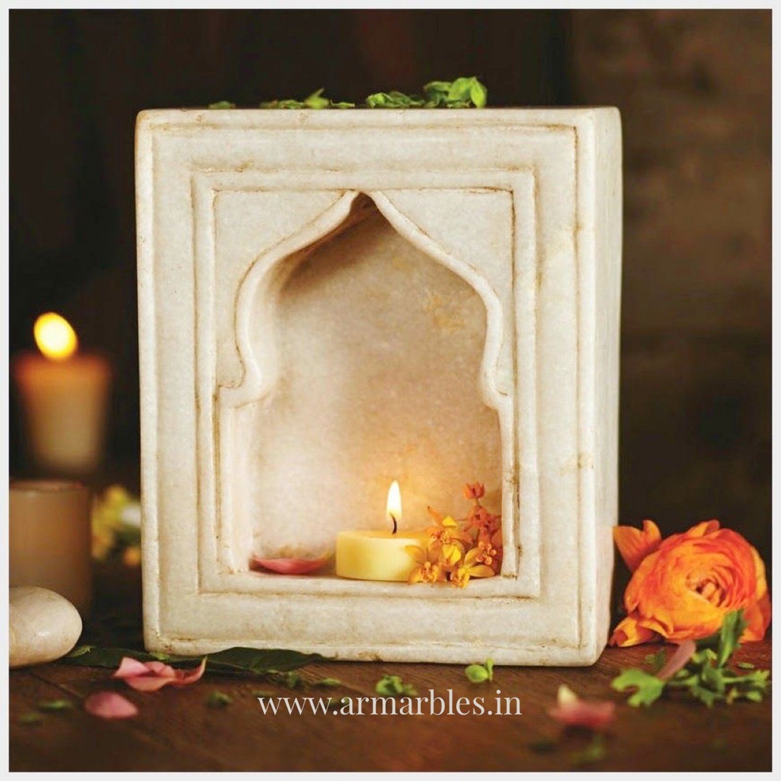 Marble Heritage Antique Niche , Rajasthani Vintage Alluring Jharokha ...