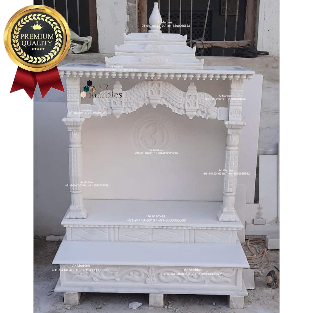 Marble Home Temple LED | Ghar Mandir | Hindu Temples India | Religious ...