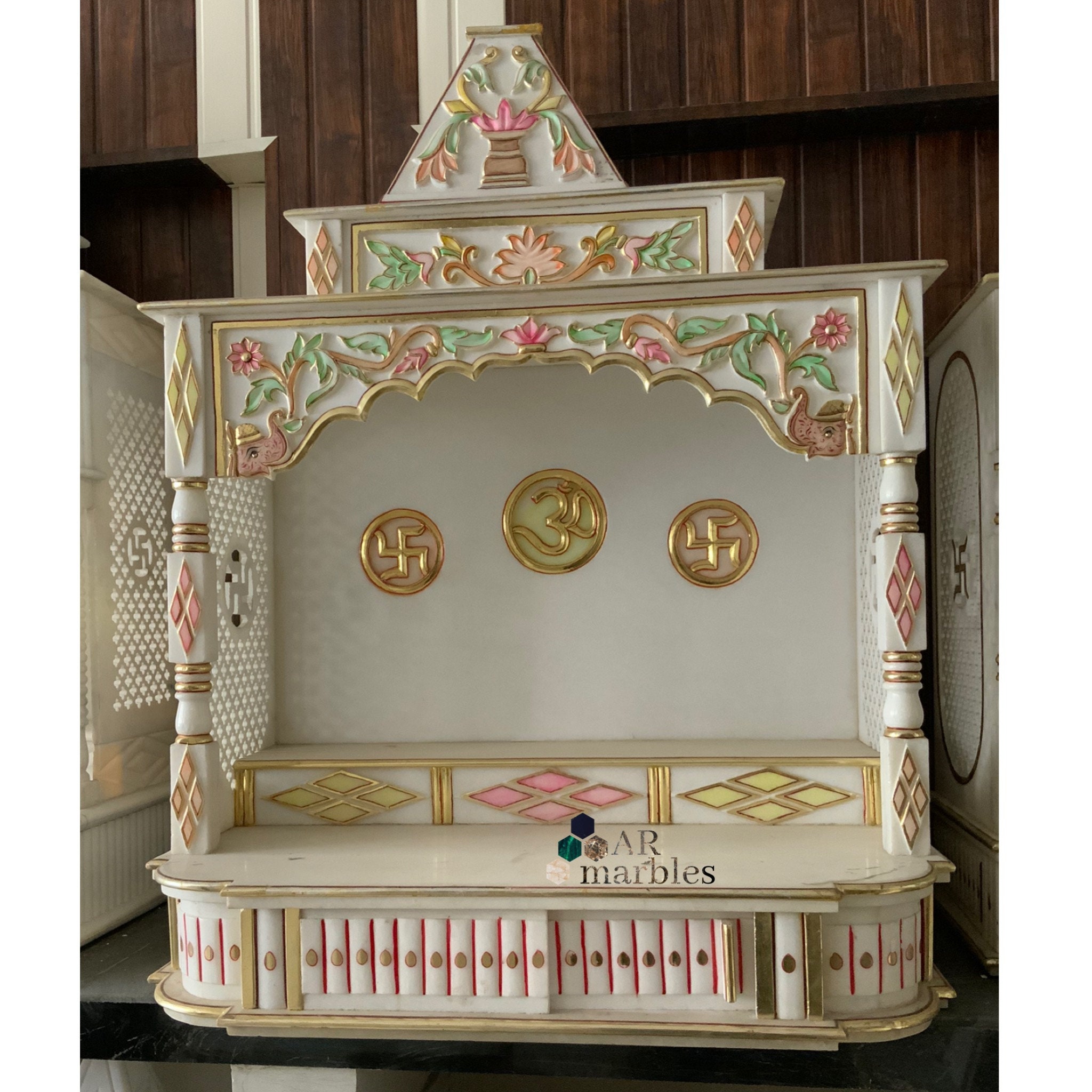 Marble Temple for Home - Etsy