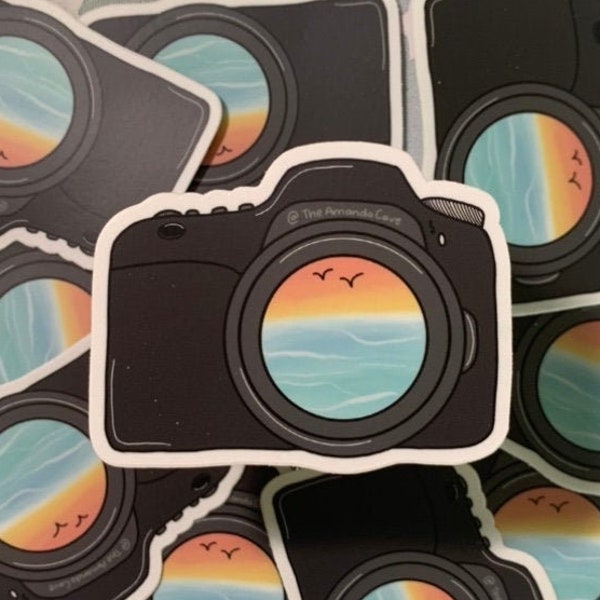 Camera Stickers - Etsy