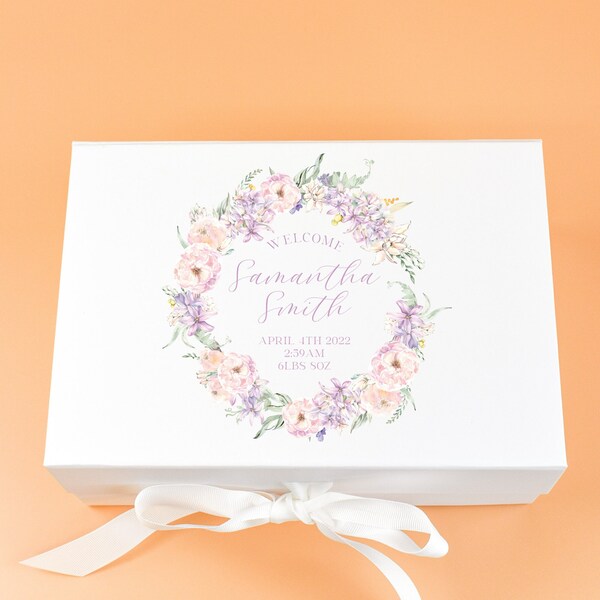 Baby Keepsake Box - Etsy