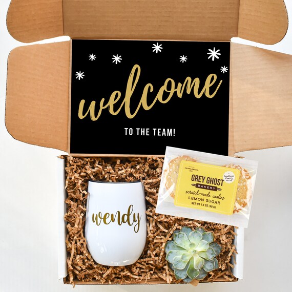 Welcome to the Team Gift New Employee Welcome Gift New Hire - Etsy