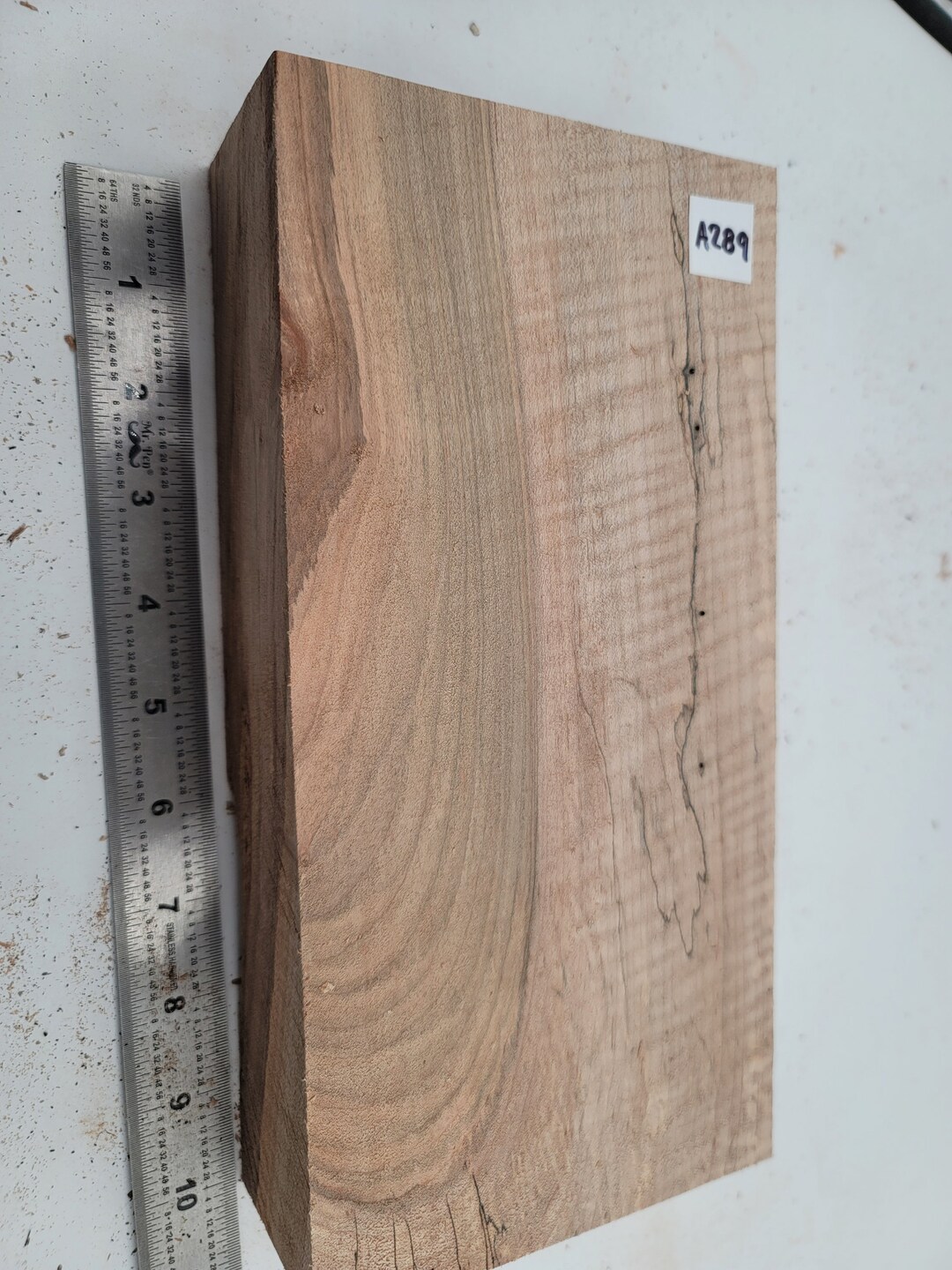 Spalted Curly Maple Blank, 14x5.5x2 - Etsy