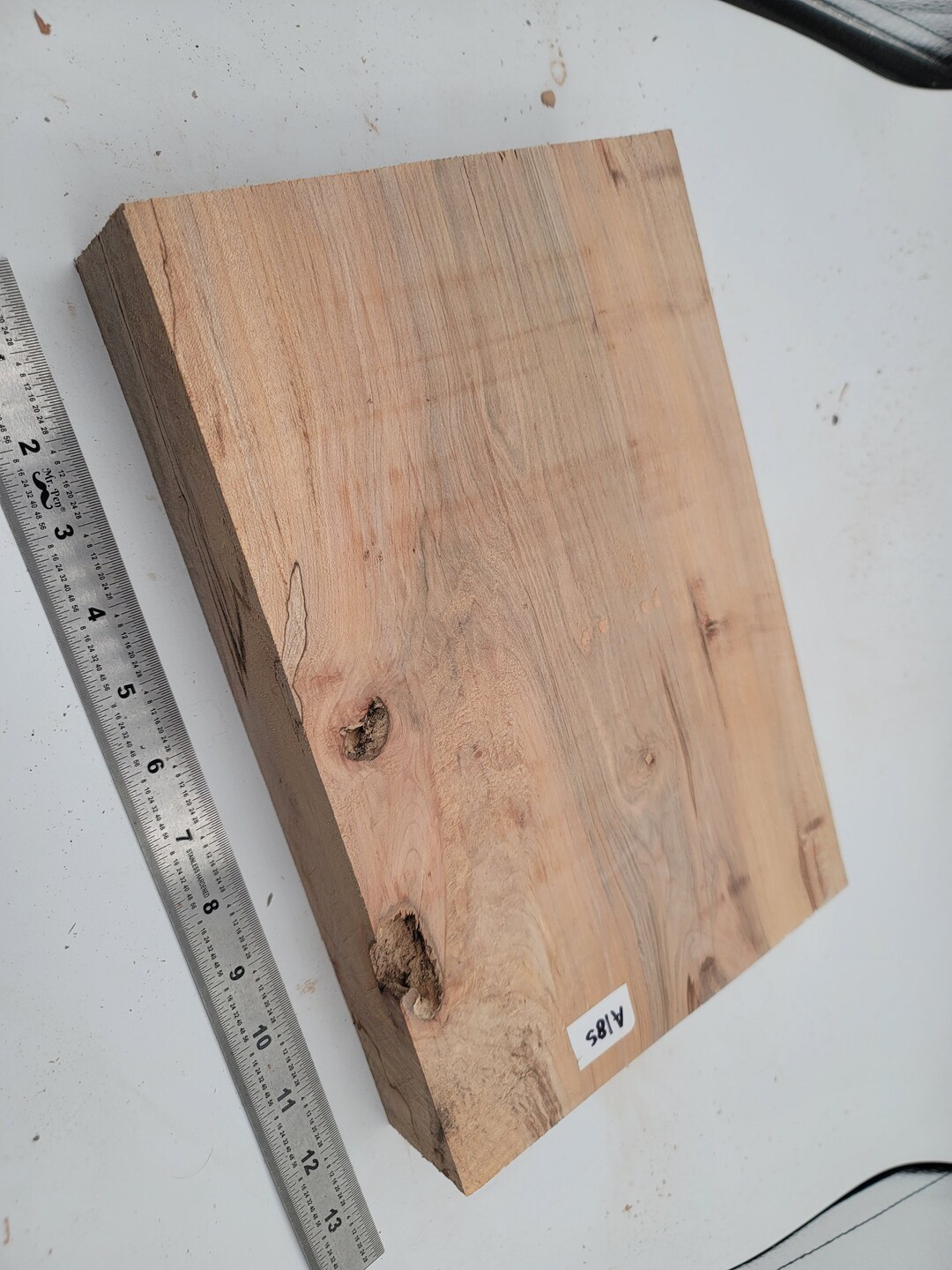 Spalted Curly Maple Blank, 12x8x2 - Etsy